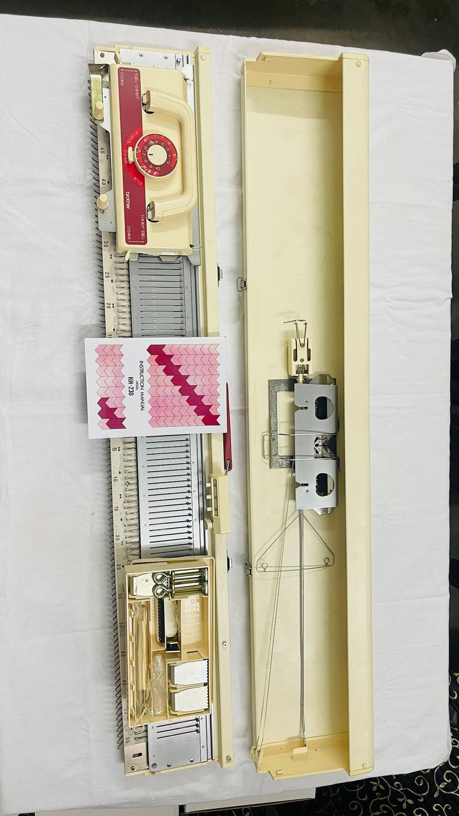 Brother Kh-230 Chunky Bulky Hand Knitting Machine - Etsy