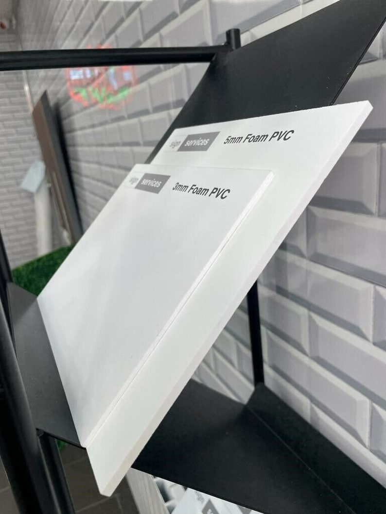 PVC Foam 5mm Thick Signage / Mounting Board/ Craft Supplies - Matt ...