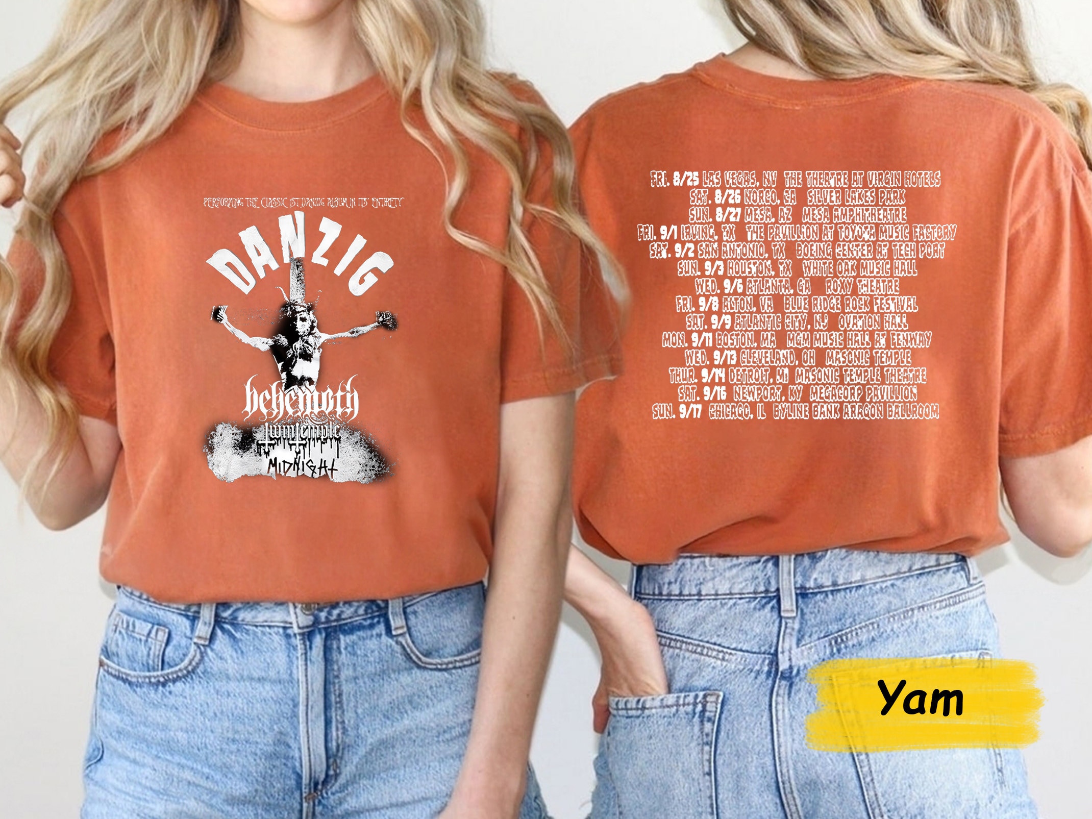 Vintage Danzig 2023 Tour Shirt, Danzig Band Fan Shirt sold by Polish ...