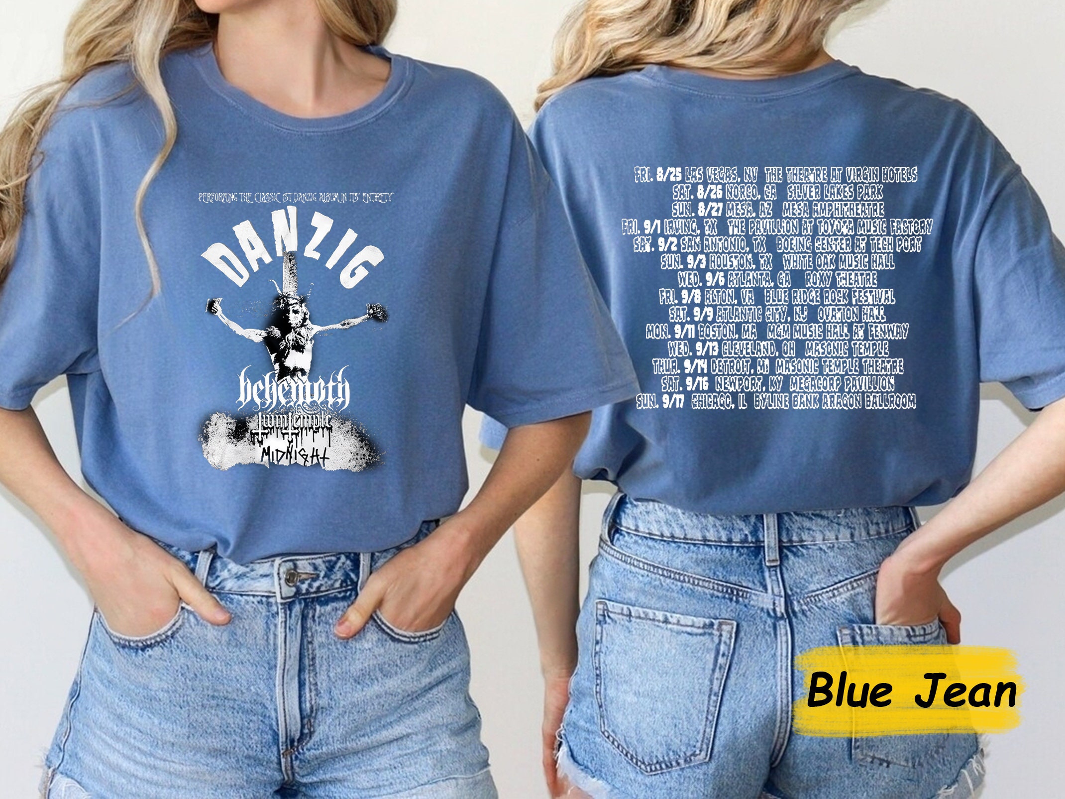 Vintage Danzig 2023 Tour Shirt, Danzig Band Fan Shirt sold by Polish ...