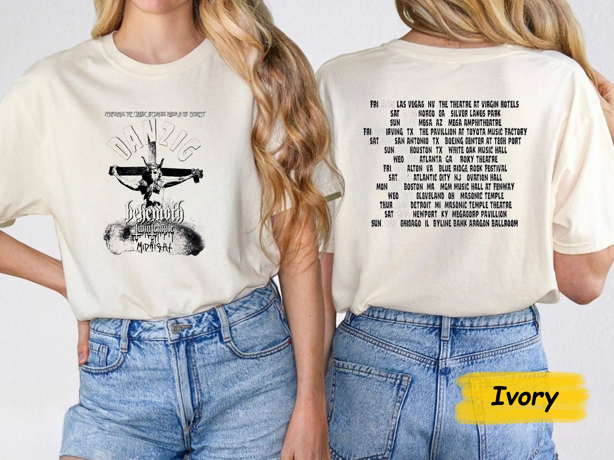 Vintage Danzig 2023 Tour Shirt, Danzig Band Fan Shirt sold by Polish ...