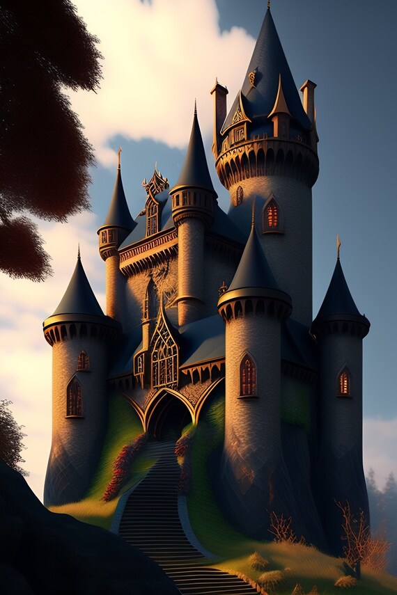 Medieval Castle Background