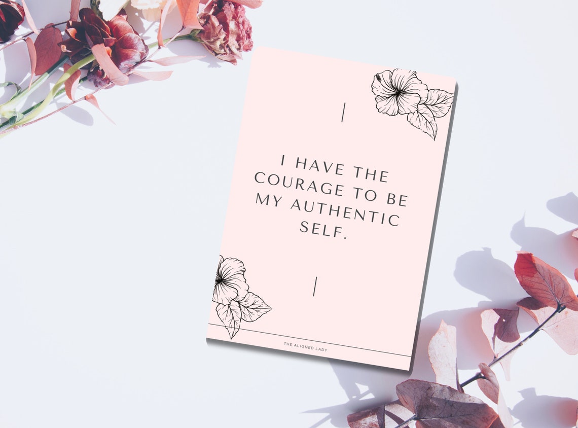 Affirmation Cards for Women Printable, Encouragement Cards, Positive ...