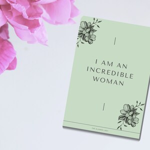 Affirmation Cards for Women Printable, Encouragement Cards, Positive ...