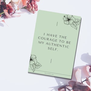 Affirmation Cards for Women Printable, Encouragement Cards, Positive ...