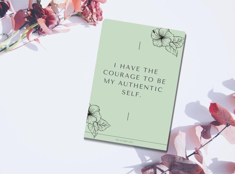 Affirmation Cards for Women Printable, Encouragement Cards, Positive ...