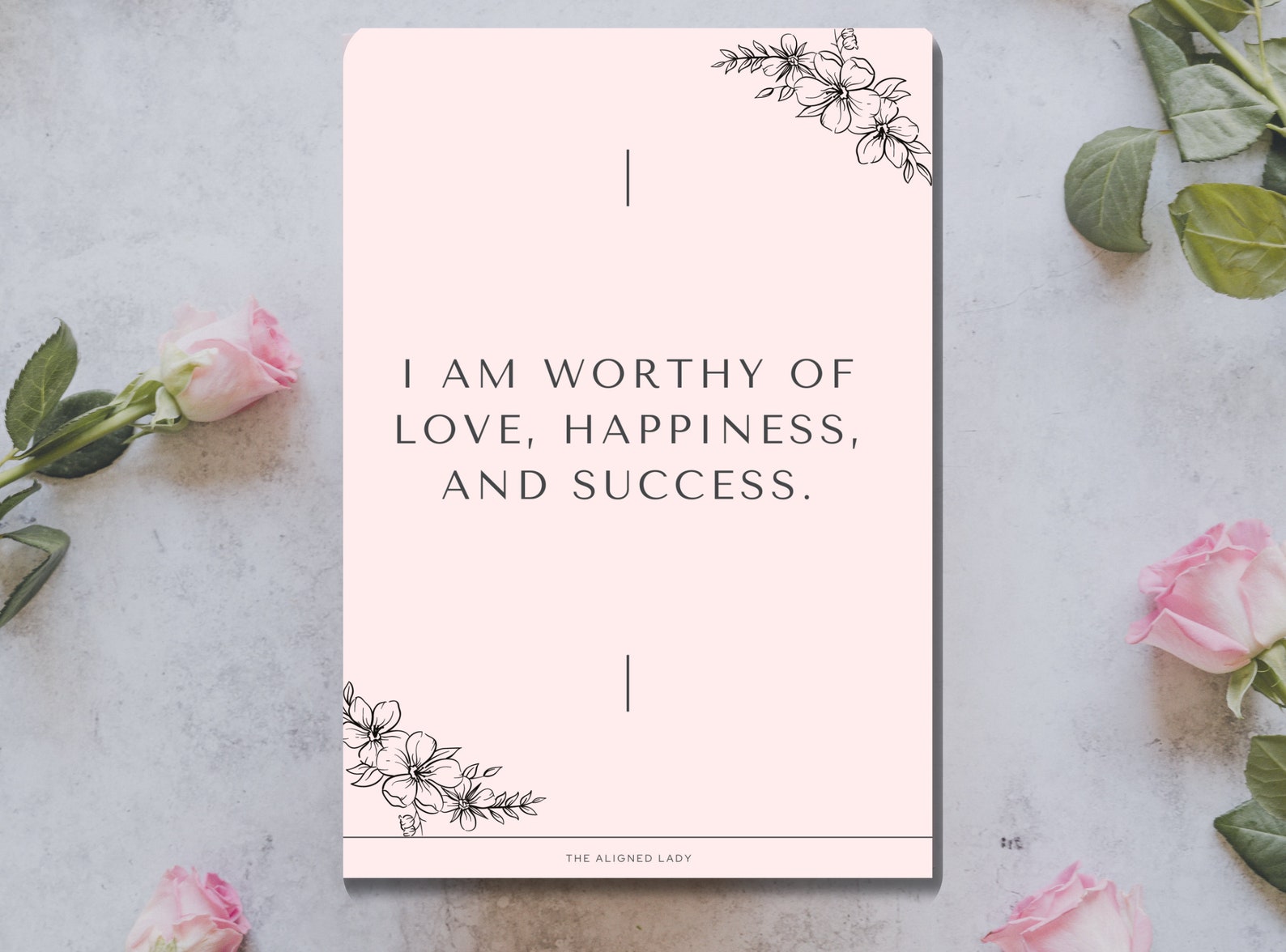 Affirmation Cards for Women Printable, Encouragement Cards, Positive ...