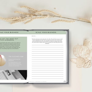 Business Plan Workbook, Business Growth Pdf, Small Business Printable ...