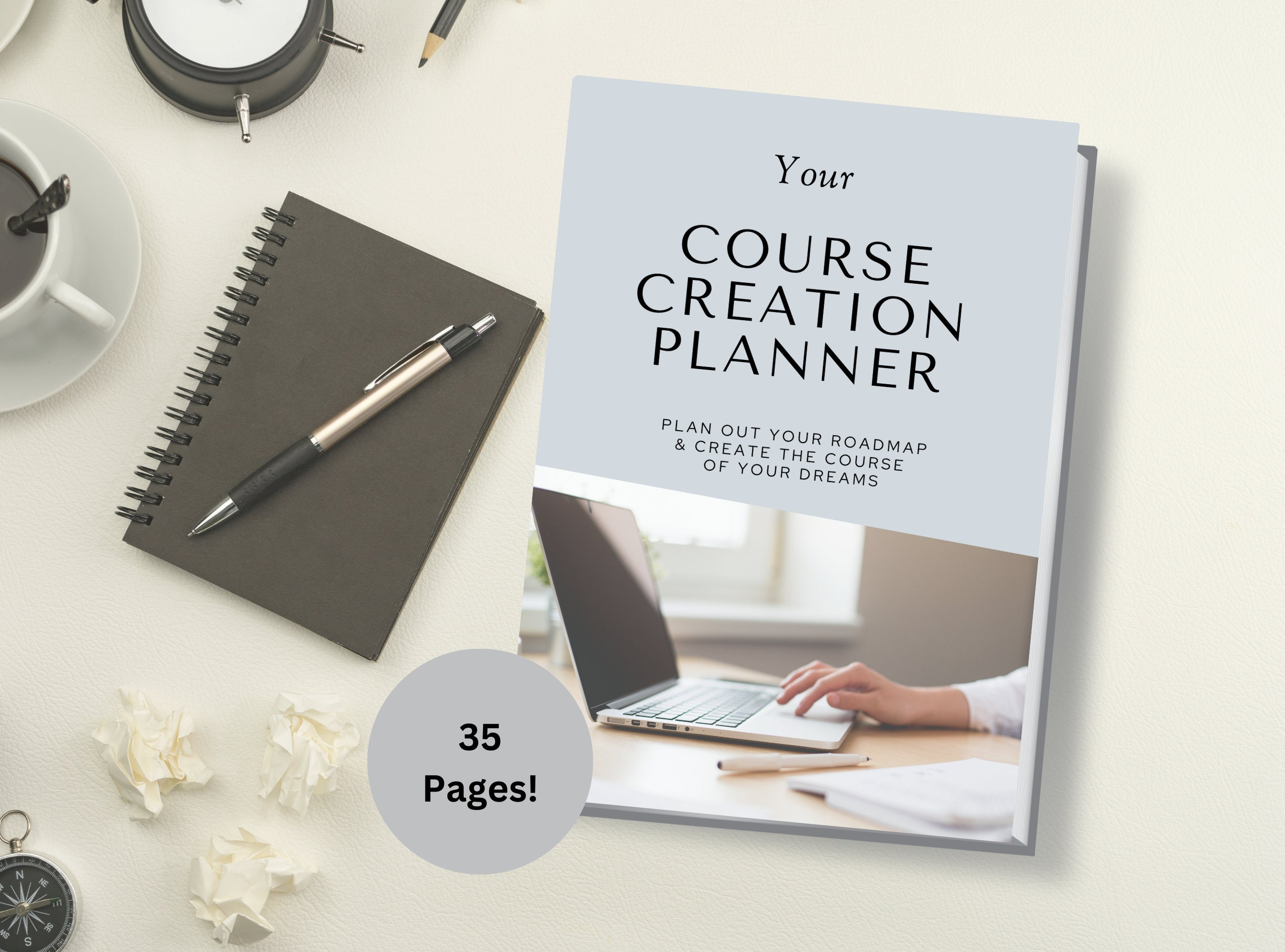 Course Creation Planner, Printable Course Planner, Course Creation ...