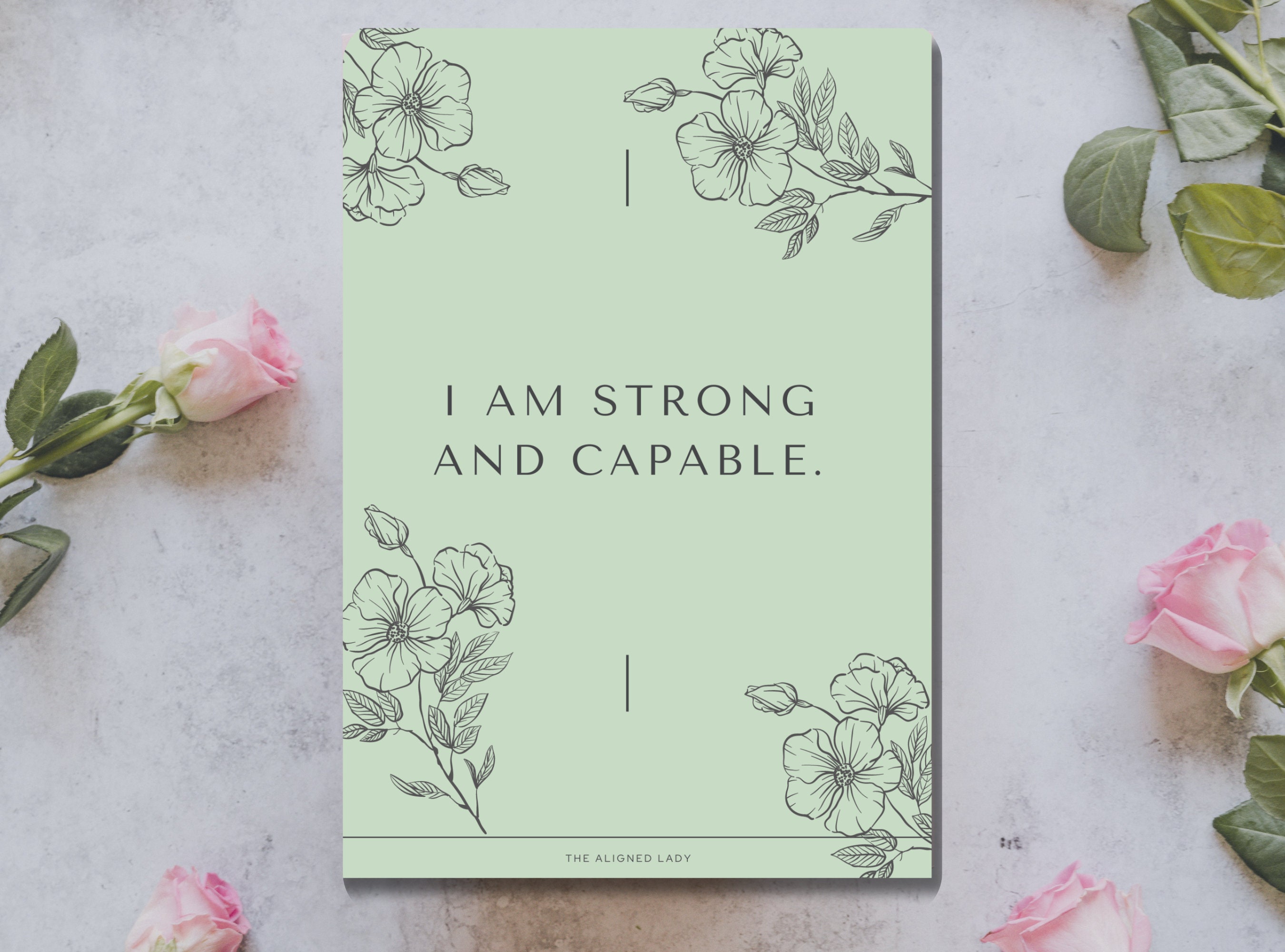 Affirmation Cards for Women Printable, Encouragement Cards, Positive ...
