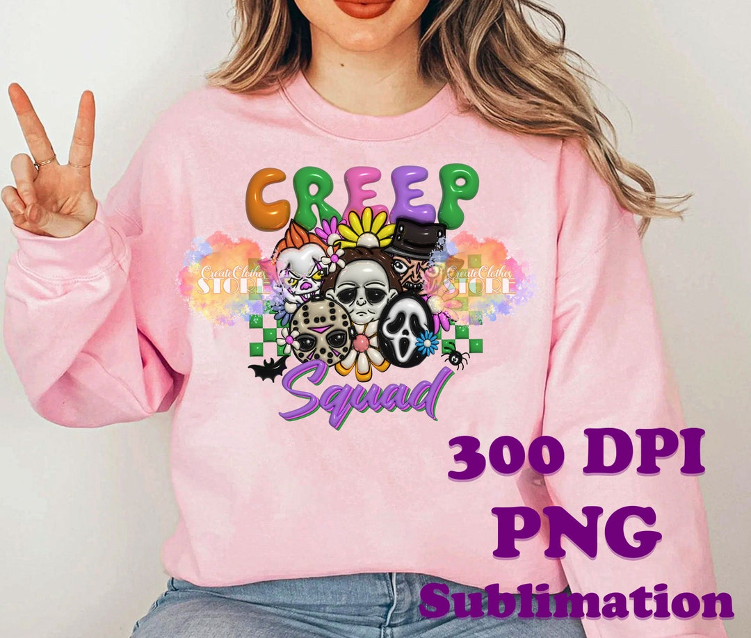 Creep Squad Png Horror Characters Png Halloween Shirt PNG - Etsy Australia