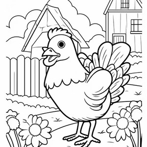 50 Coloring Pages for Kids, Printable Bundle, Coloring Pages for Kids ...