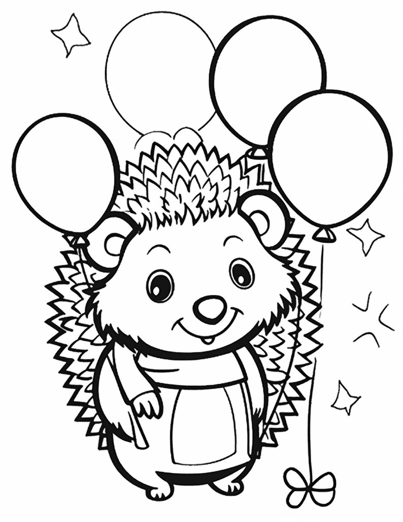 50 Coloring Pages for Kids, Printable Bundle, Coloring Pages for Kids ...