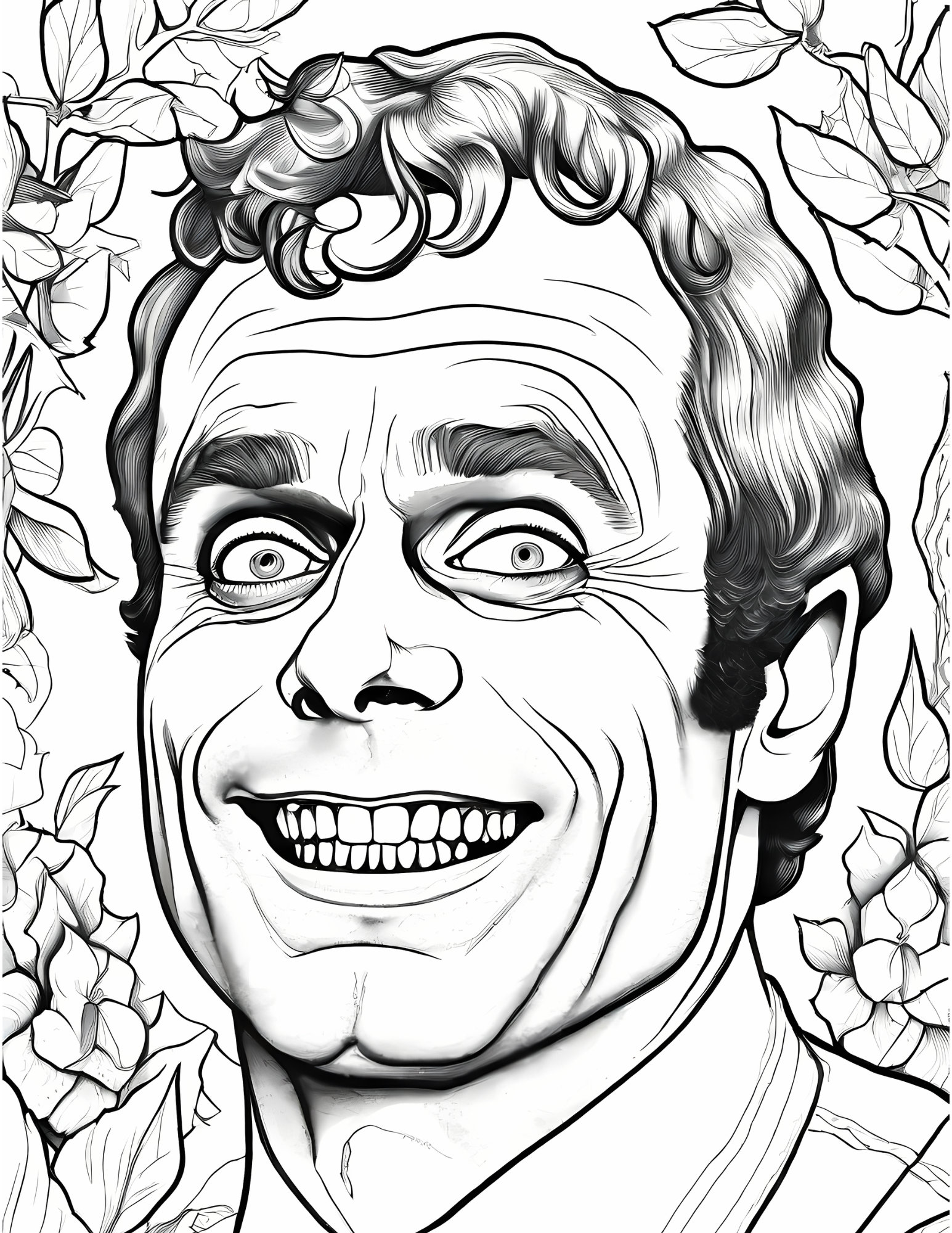 Famous Serial Killers Coloring Book, Print & Download, Ted Bundy, John ...