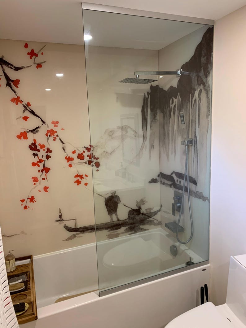Custom Backpainted Glass Backsplash – Personalized Wall Panels | Any ...