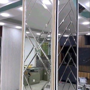 Custom V-groove Mirrors – Etched Glass and Mirror Wall Art ...