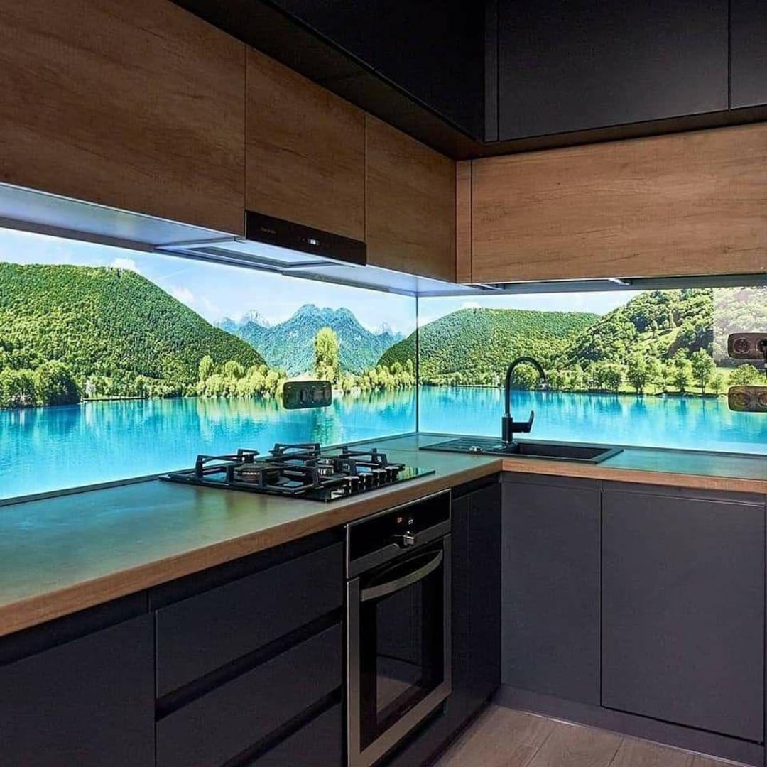 Custom Backpainted Glass Backsplash – Personalized Wall Panels | Any ...