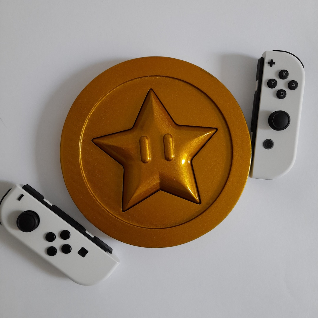 Star Coin, Gold Coin Super Mario Bros. a Product Based on the Super ...