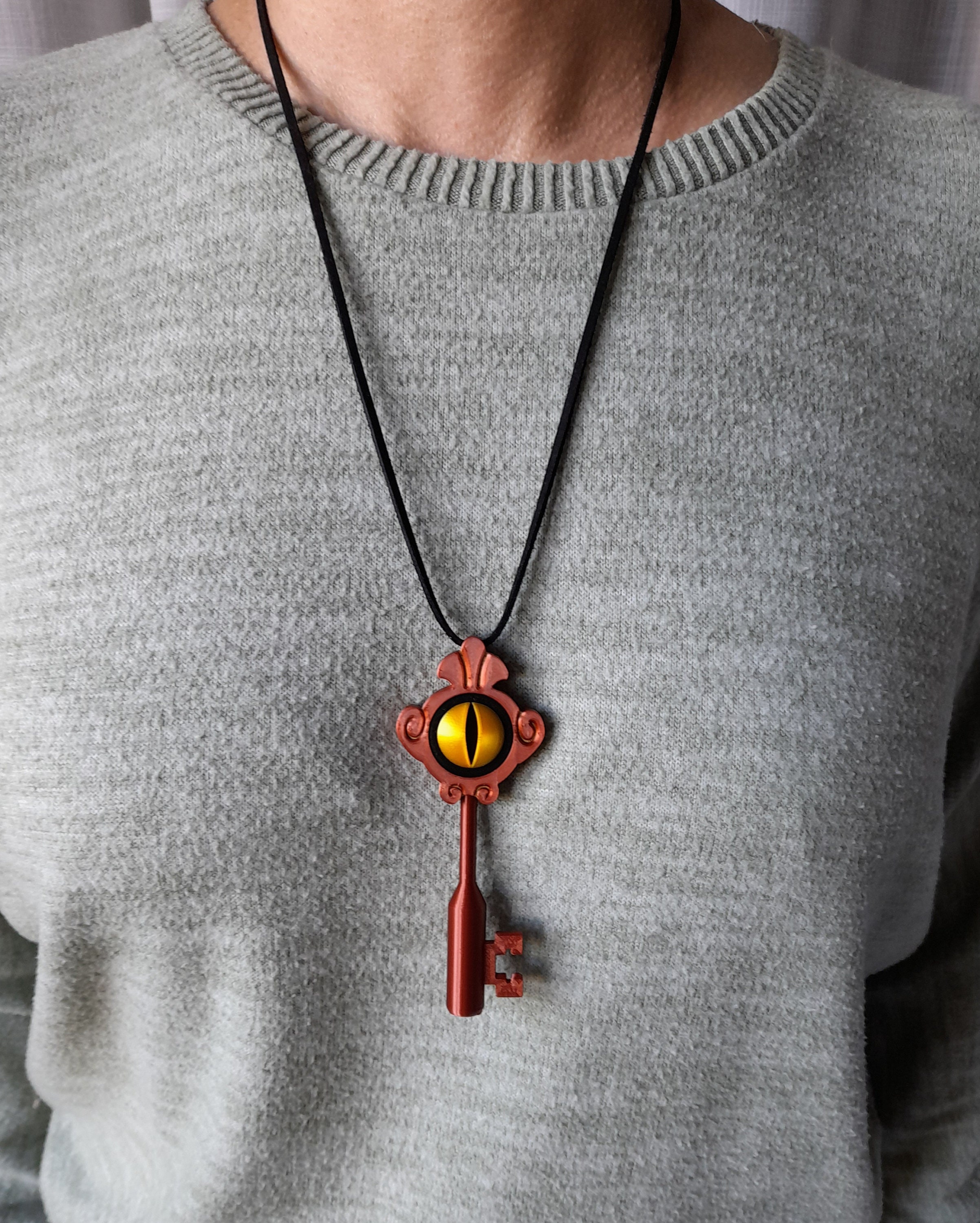 The Owl House Inspired Portal Key Necklace Pendant - Etsy UK