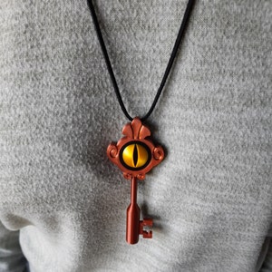 The Owl House Inspired Portal Key Necklace Pendant - Etsy