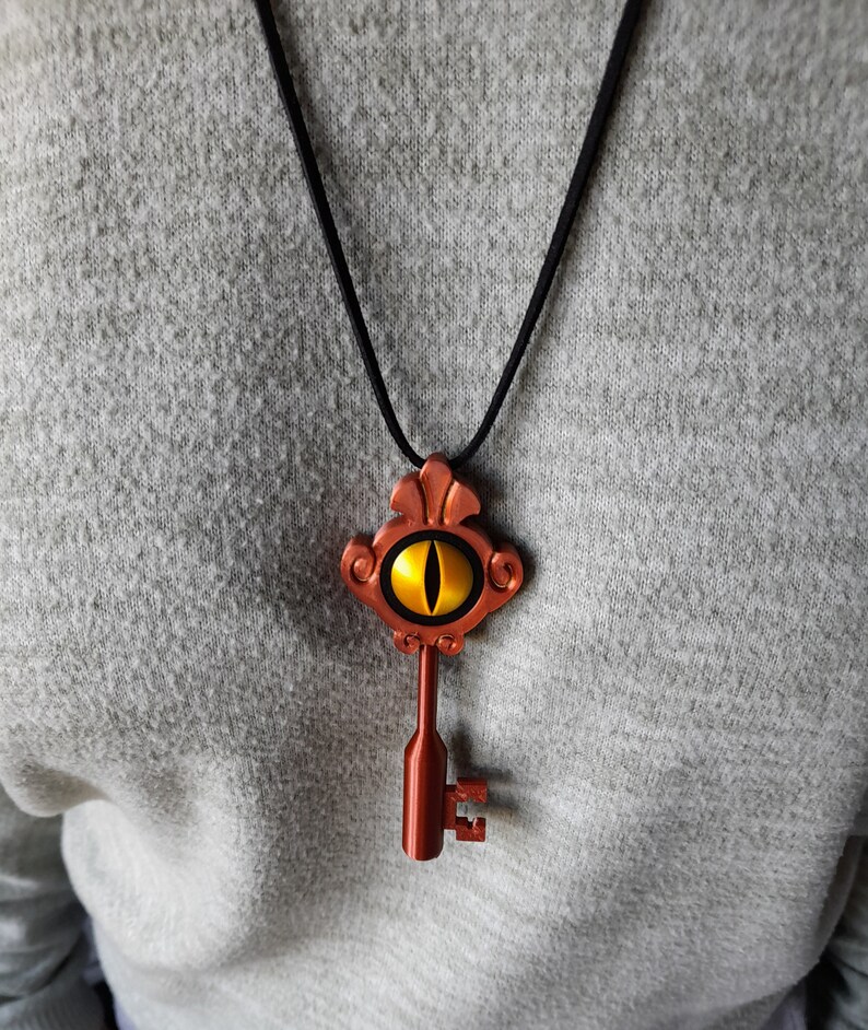 The Owl House Inspired Portal Key Necklace Pendant - Etsy