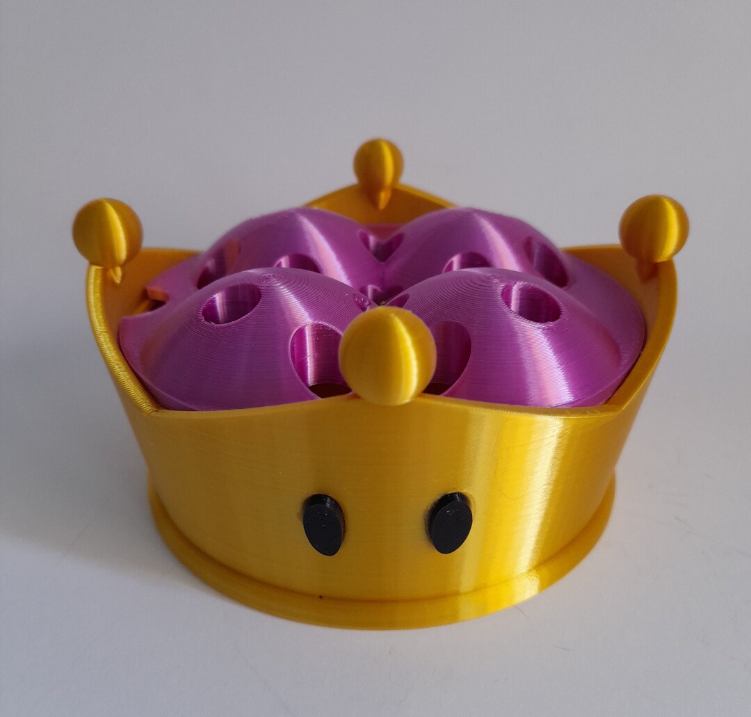Bowsette Crown-shaped Pen and Pencil Stand. - Etsy
