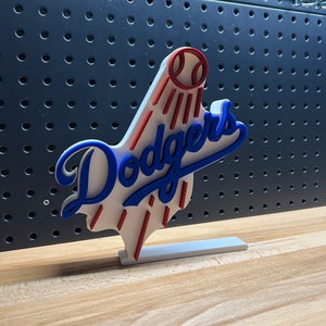 Los Angeles Dodgers Shelf / Desk Art - Etsy