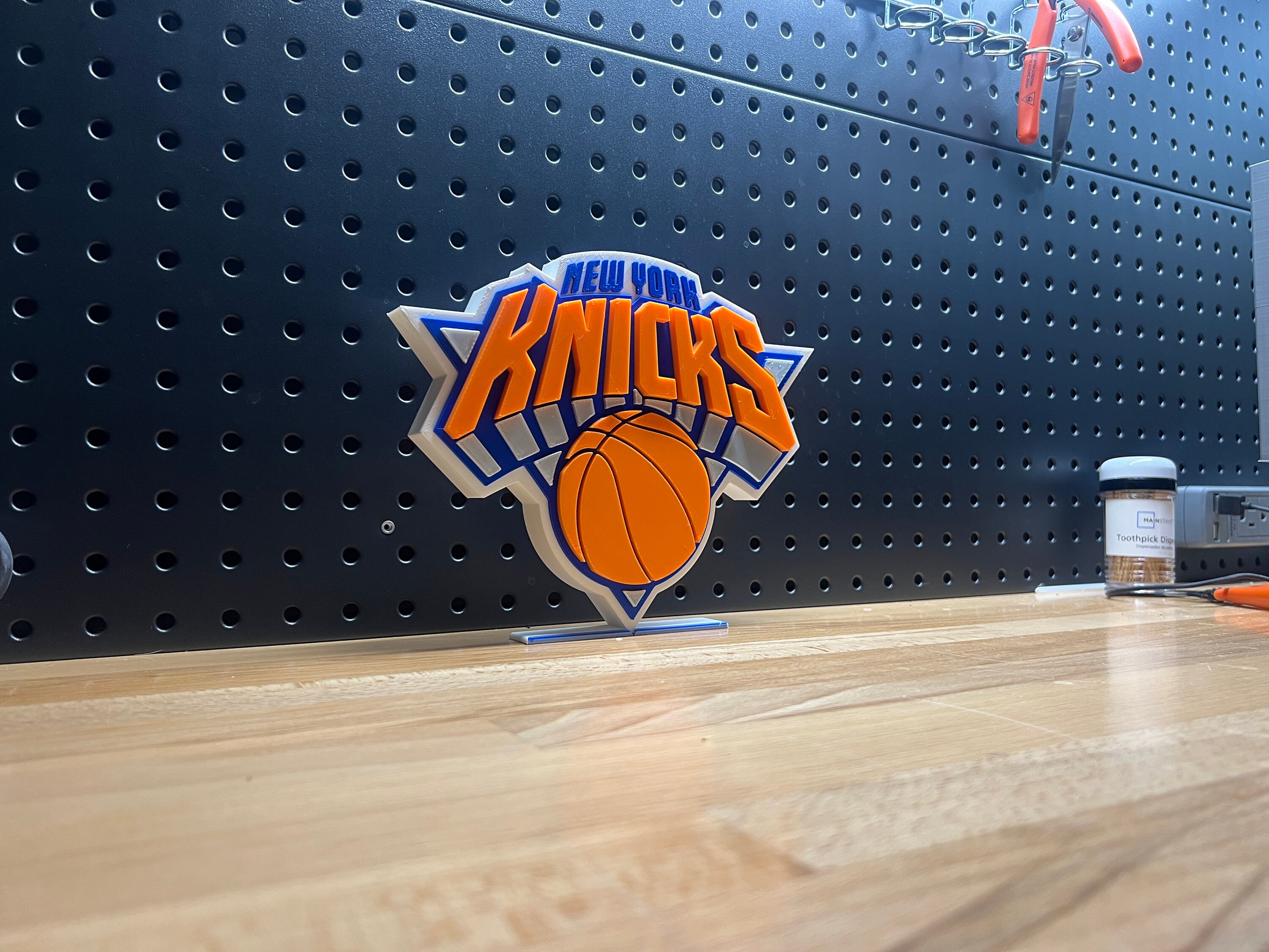 New York Knicks Logo Shelf / Desk Art - Etsy