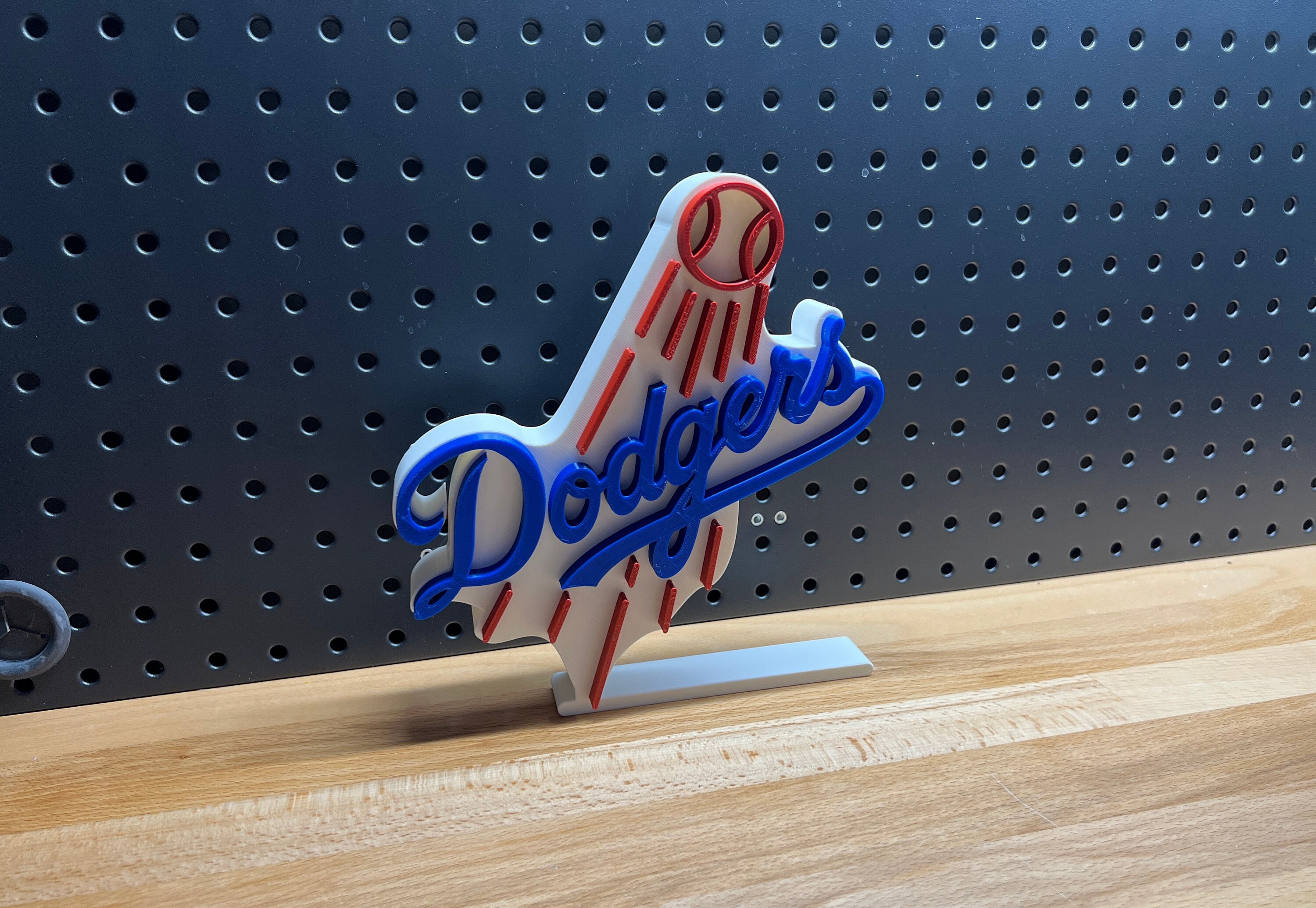 Los Angeles Dodgers Shelf / Desk Art - Etsy