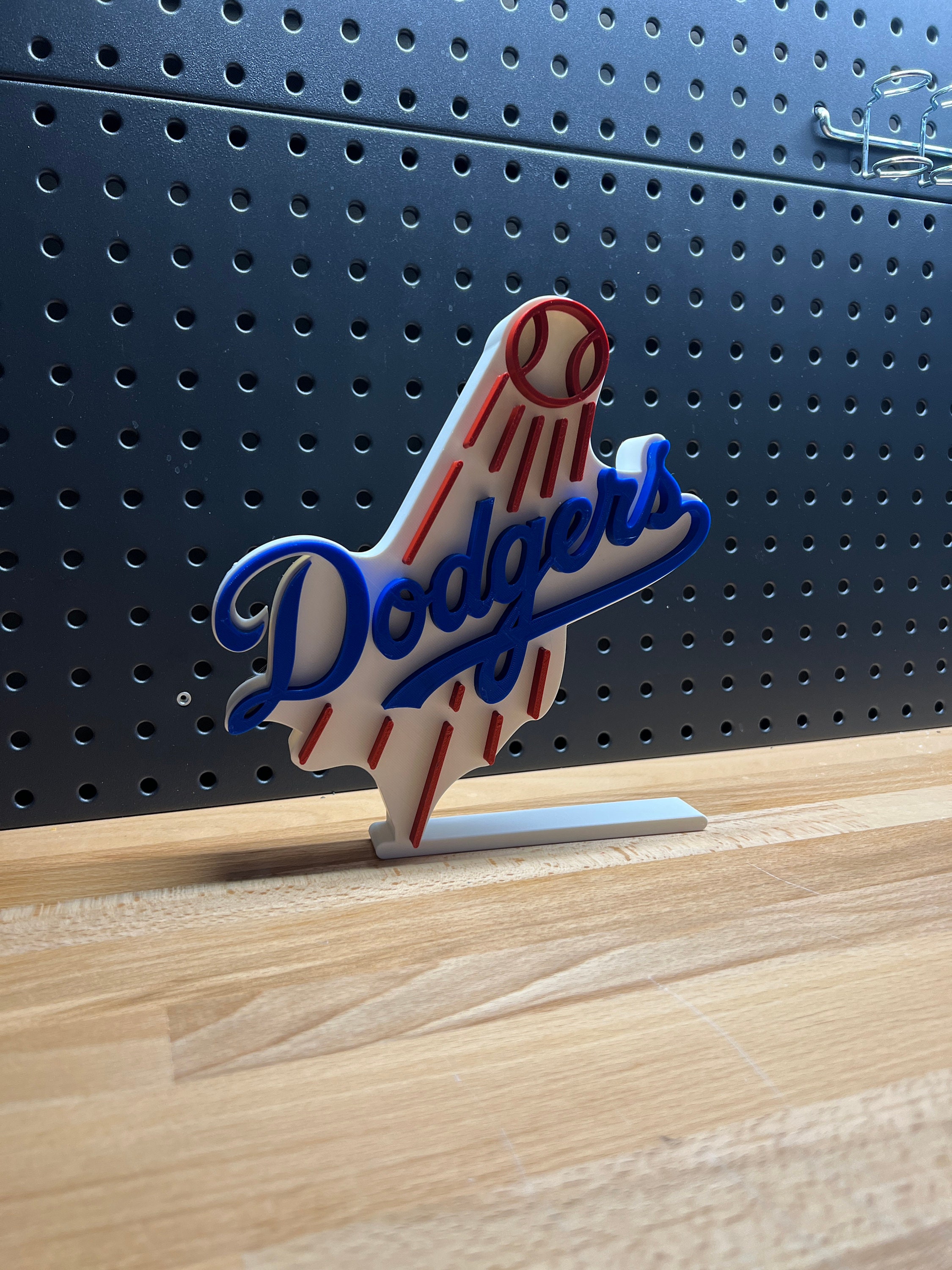 Los Angeles Dodgers Shelf / Desk Art - Etsy