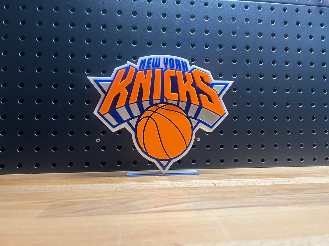 New York Knicks Logo Shelf / Desk Art - Etsy