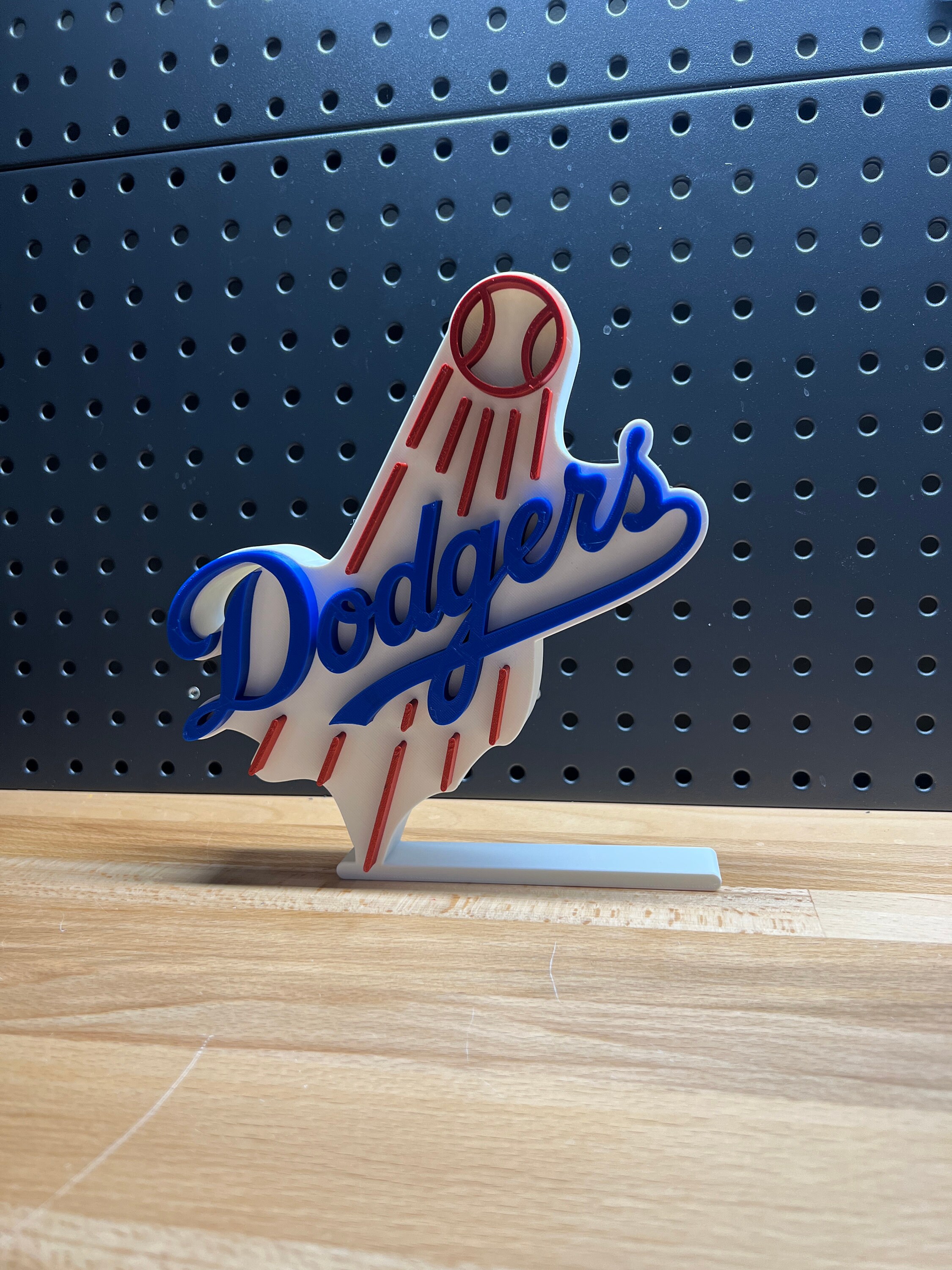 Los Angeles Dodgers Shelf / Desk Art - Etsy