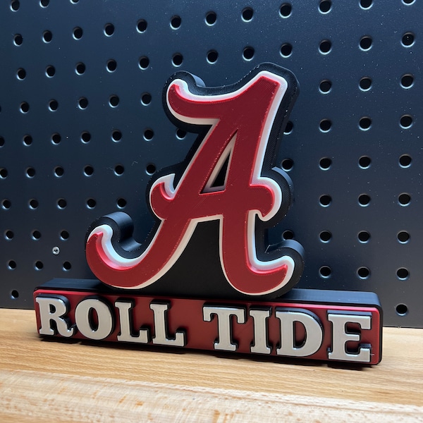 Alabama Crimson Tide Wall Art - Etsy