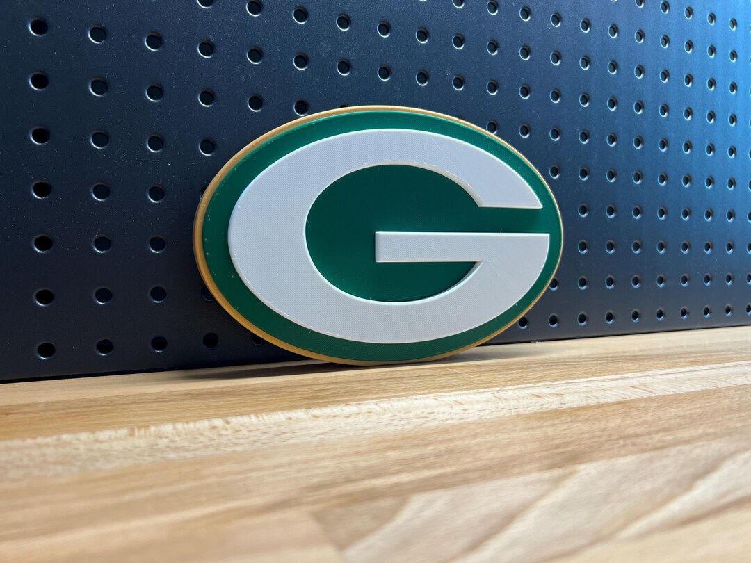 Green Bay Packers Shelf / Desk Art - Etsy