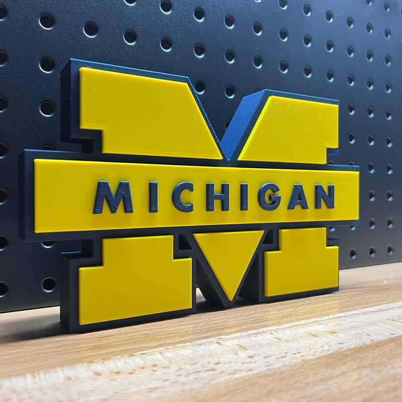 University of Michigan Decor - Etsy