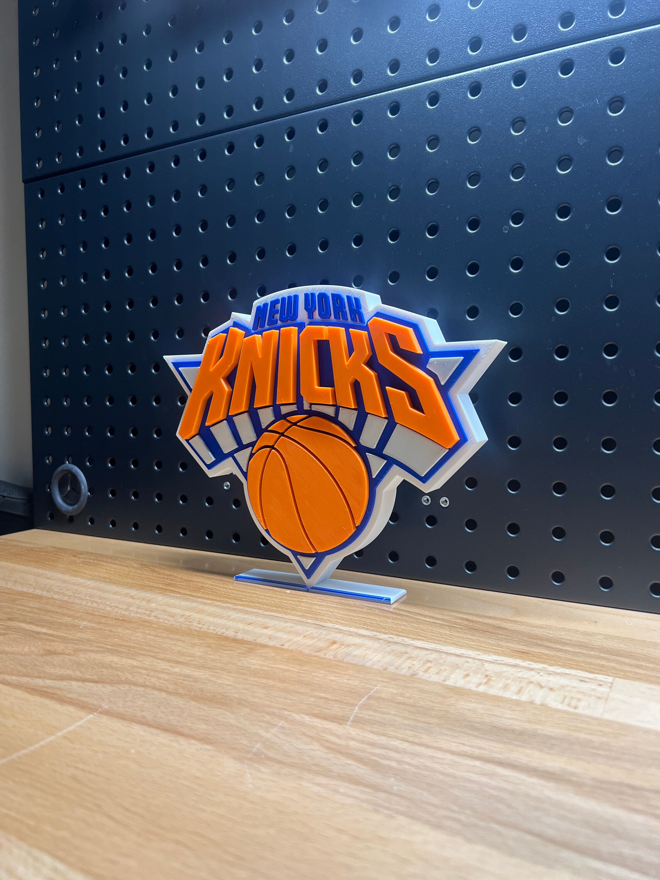 New York Knicks Logo Shelf / Desk Art - Etsy