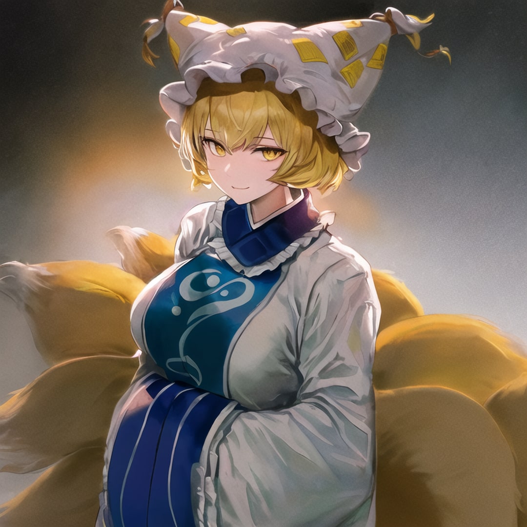 Ran Yakumo the Caring Nine-tailed Fox Digital Download - Etsy