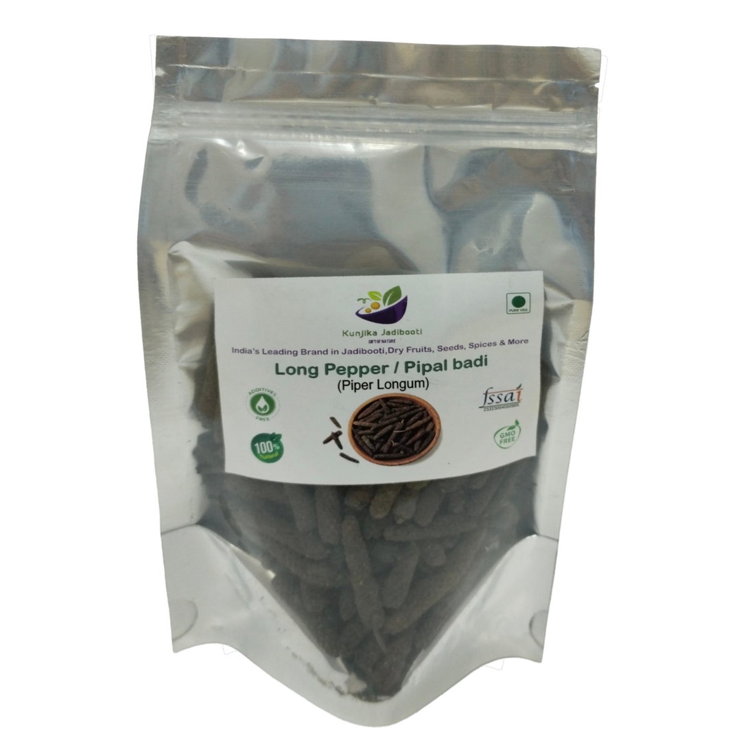 Kunjika Jadibooti Long Pepper-Pipal Badi-Pippali-Pipali-Peepali-Piper ...