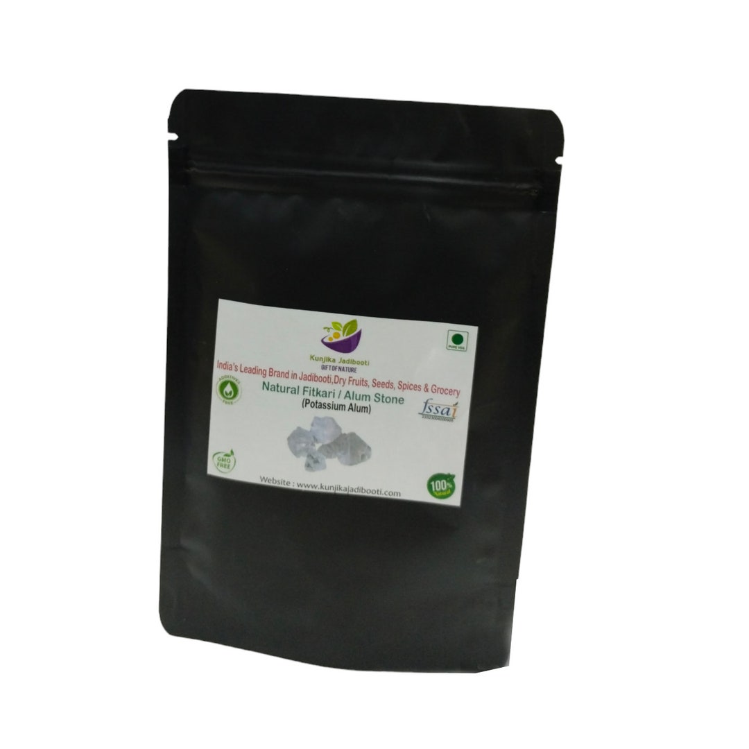 Kunjika Jadibooti White Fitkari Stone | Alum Stone | Phitkari | White ...