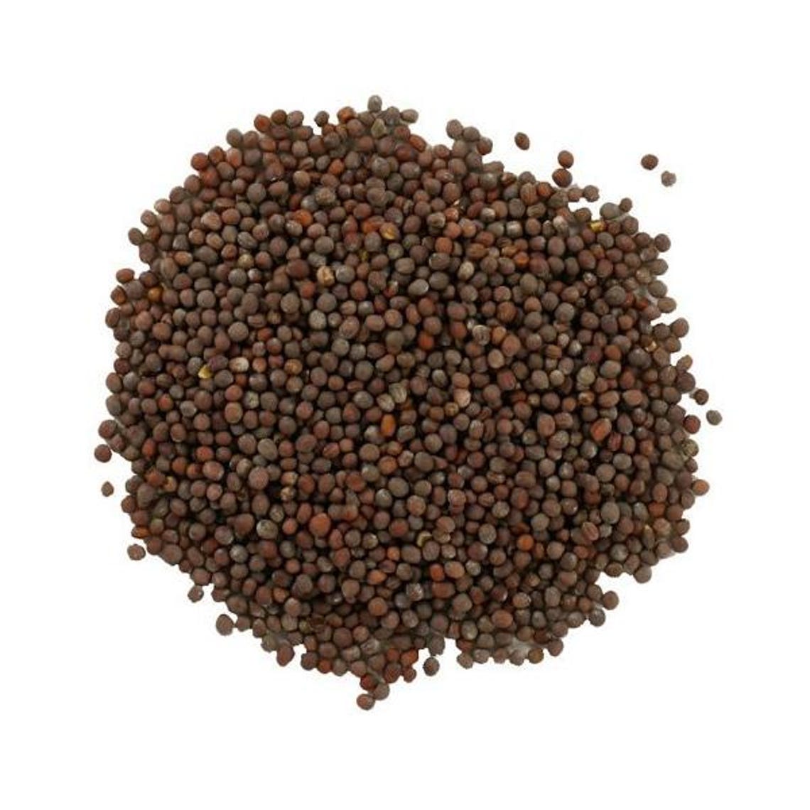 Gunvika Whole Raw Rai Small | Choti Rai | Red Mustard Seeds | Brown ...