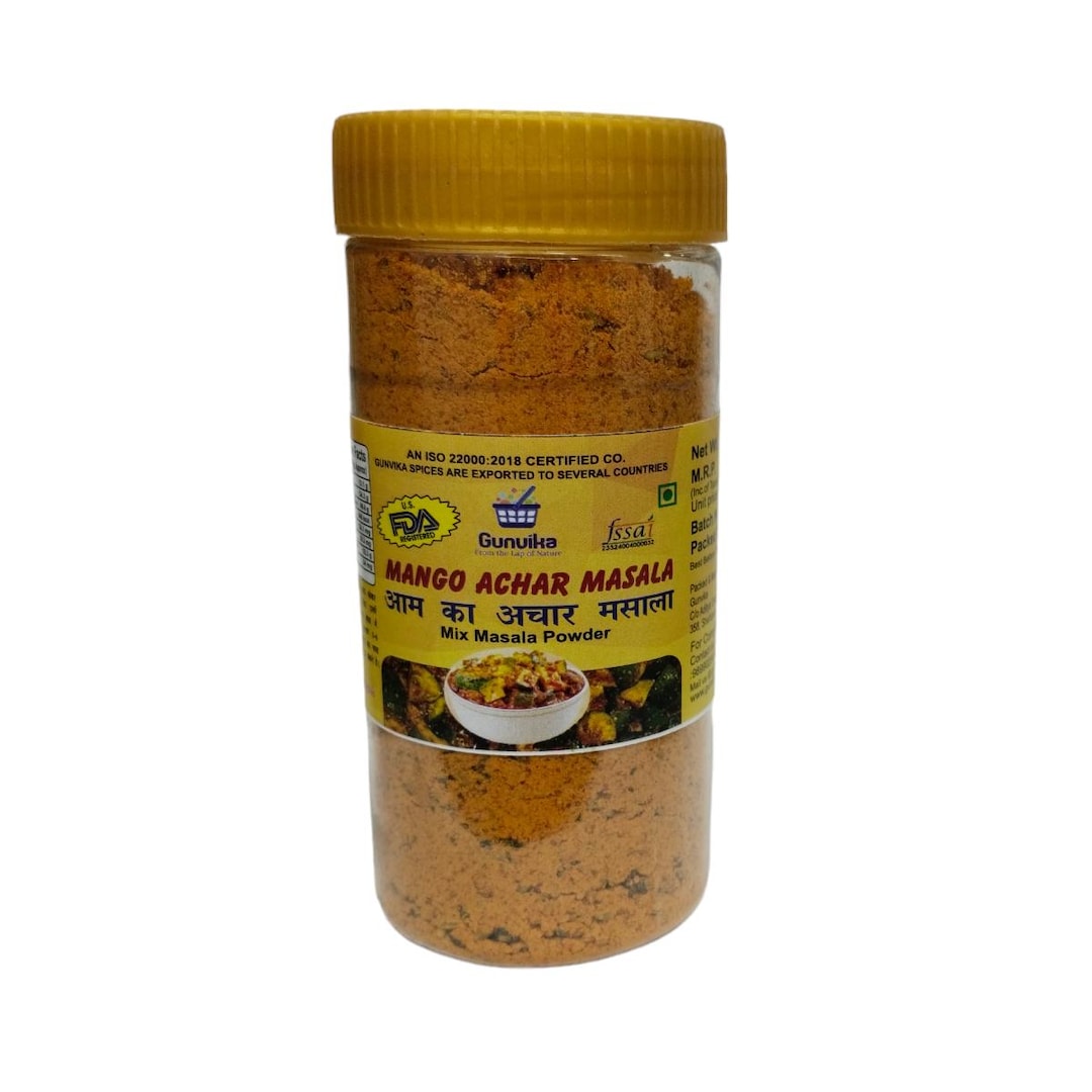 Gunvika Aam Achar Masala | Ready Mango Pickle Powder Mix for All Types ...