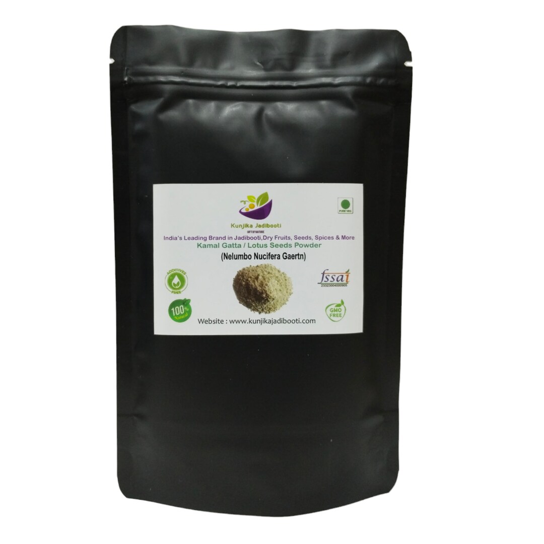 Kunjika Jadibooti Kamal Gatta Powder | Nelumbo Nucifera Gaertn - Kamal ...