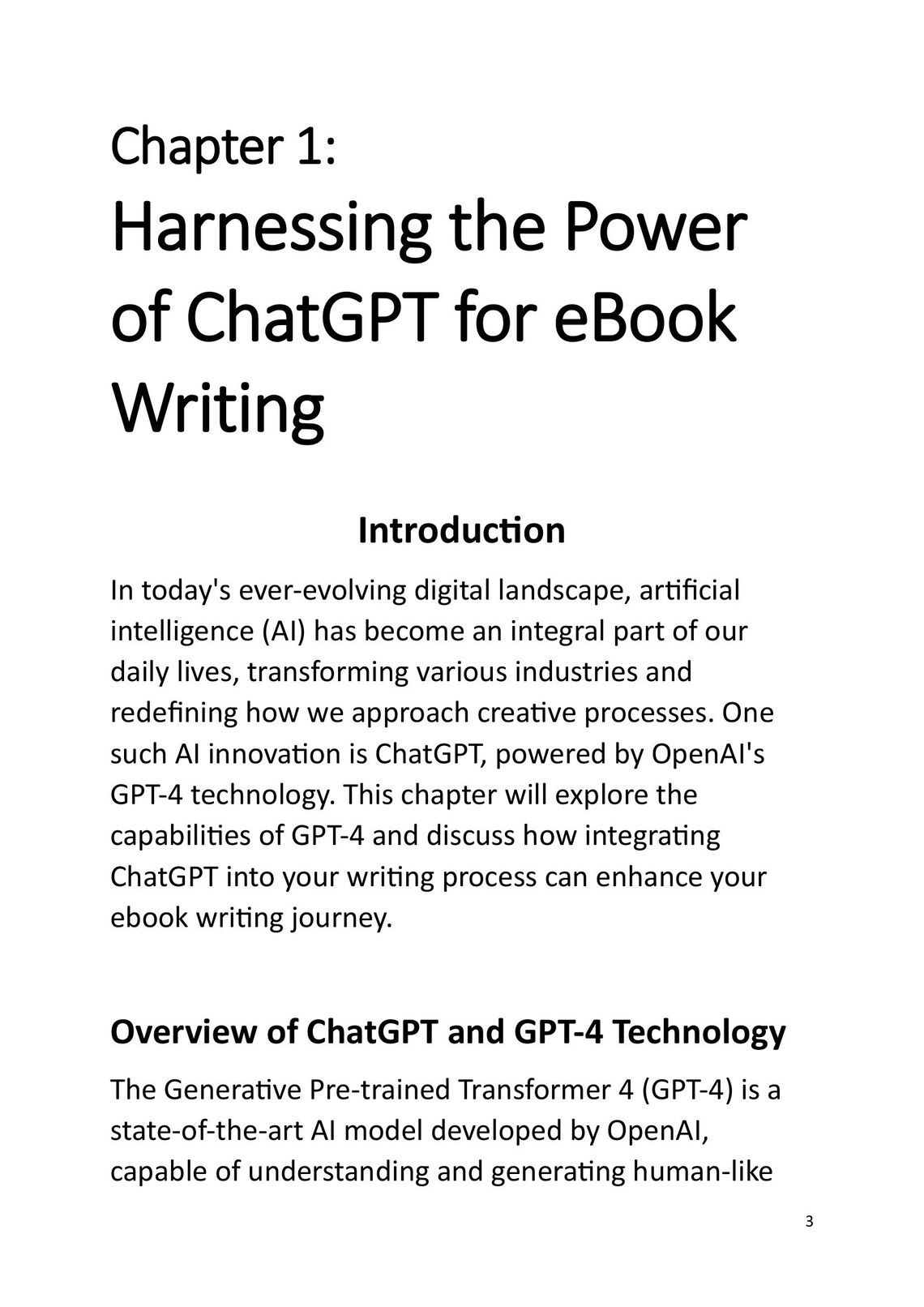 Chat GPT Book Generation Basic in 6 Chapters Prompts - Etsy