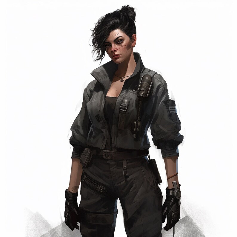 123 2D Sci-fi Characters Bundle for Gaming and Visual Novels - Etsy