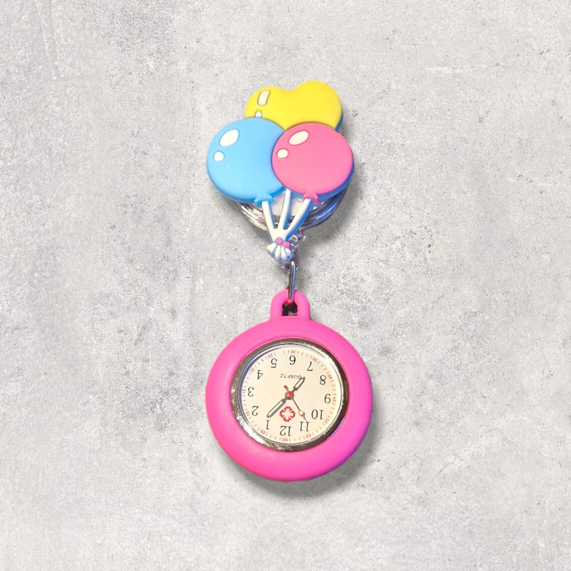 Nurse Fob Watch, Balloon, Children's Nurse Retractable Clip for ...