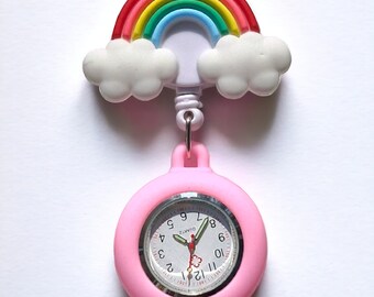 Nurse Fob Watch, Balloon, Children's Nurse Retractable Clip for ...