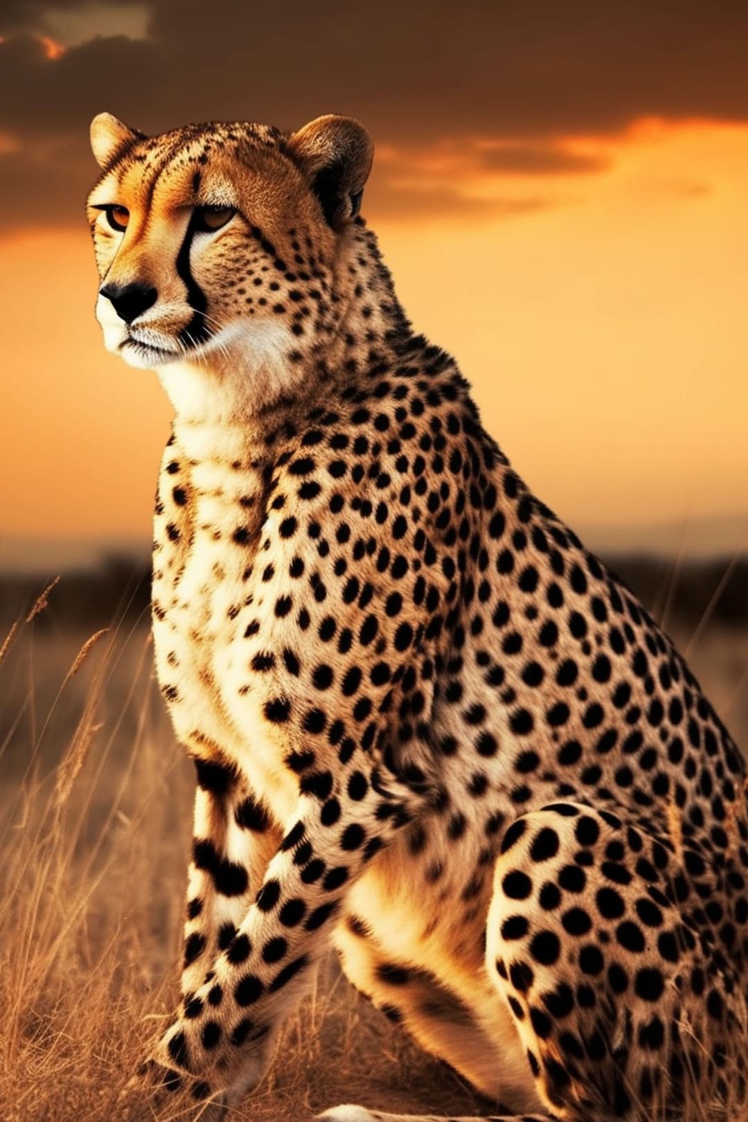 Cheetah Poster - Etsy