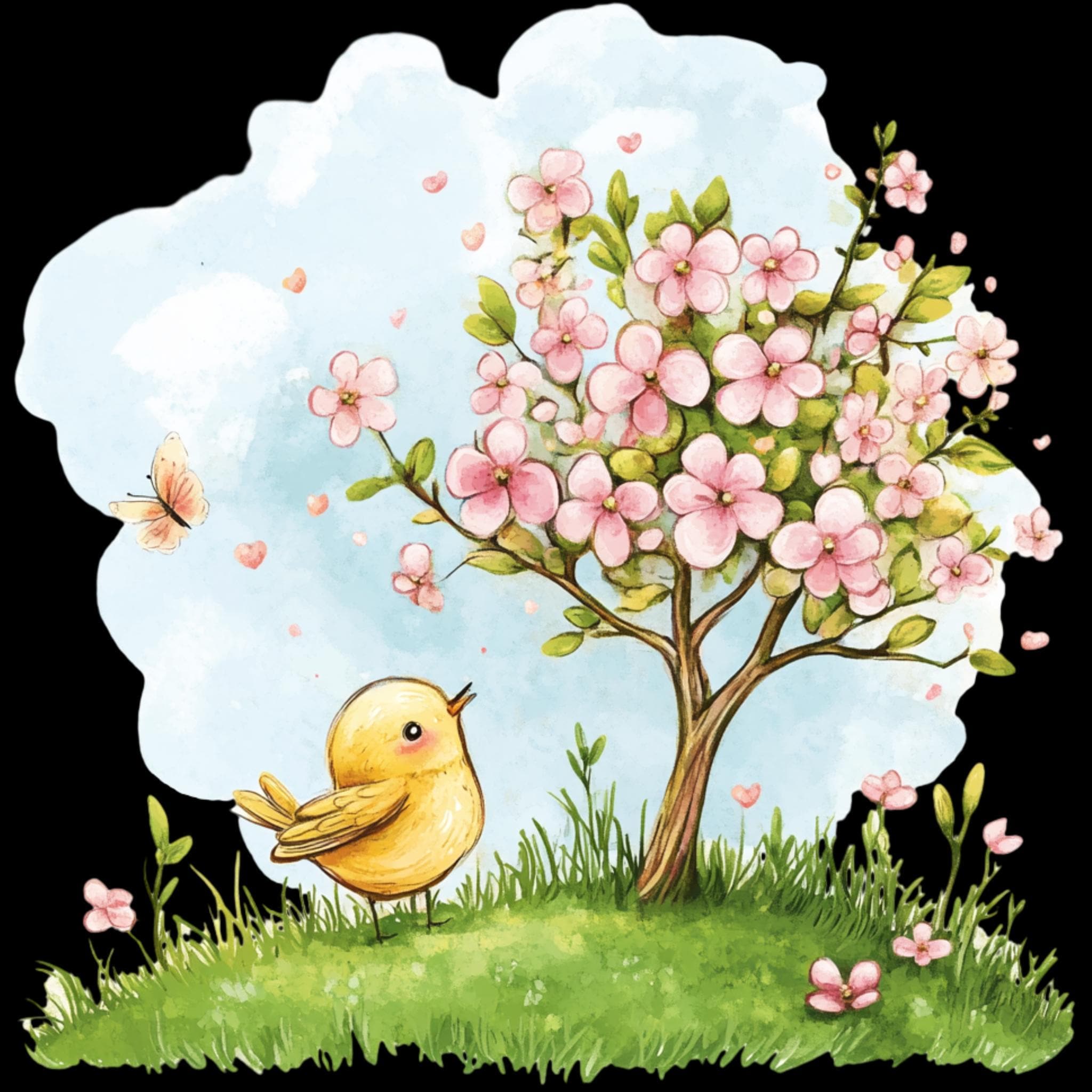 Spring Floral Clipart Bundle: 22 Vibrant PNG Images (digital Download ...