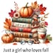 Fall Book Stack Clipart: Autumn Pumpkin Design (digital Download) - Etsy