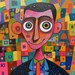 Whimsical Men Clipart Bundle: Naive Art Style (digital Download) - Etsy